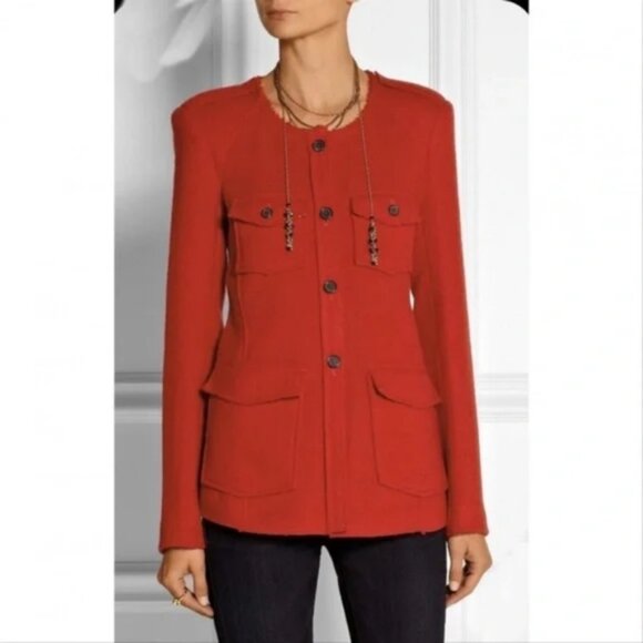 Isabel Marant | Jackets & Coats | Isabel Marant Etoile Joff Heavy Wool ...